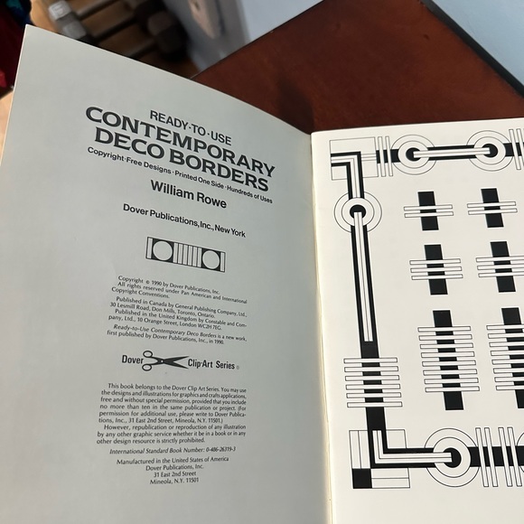 Dover | Art | Contemporary Deco Borders Ready To Use Dover Clip Art ...